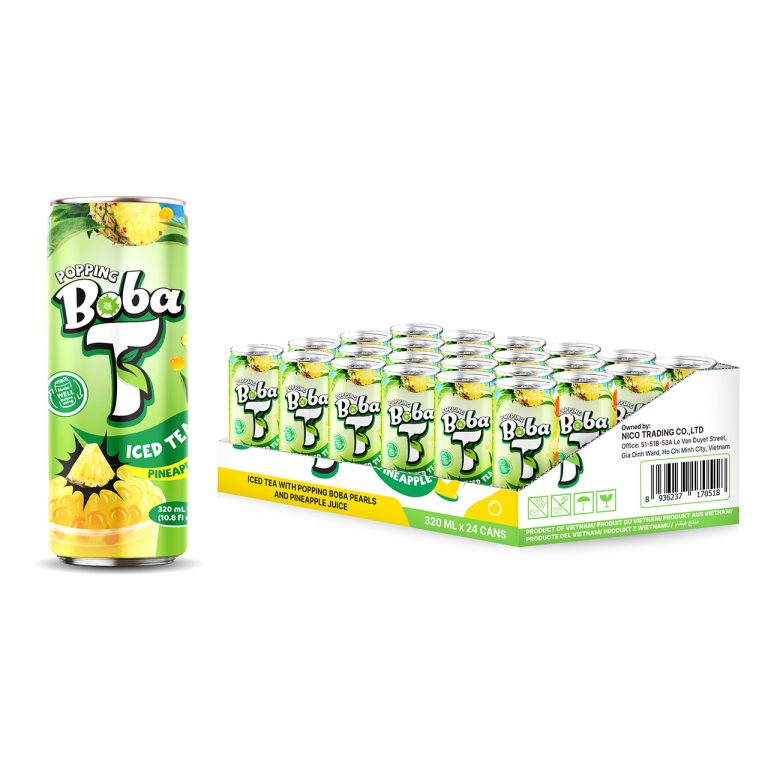 Popping boba drink