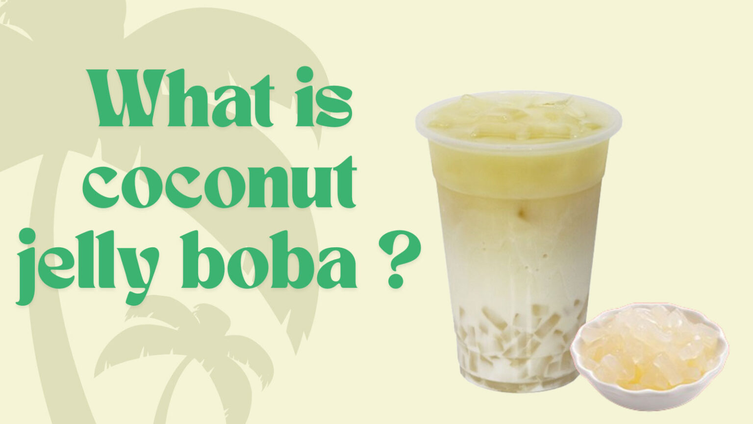Easy Coconut Jelly Boba Recipe At Home